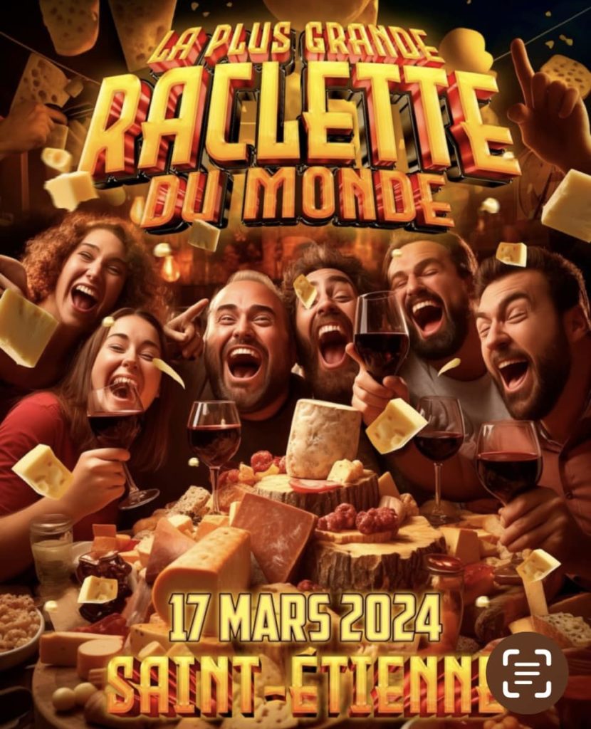 La plus grande Raclette du Monde ! - Parc Expo | Saint-Etienne Evènements