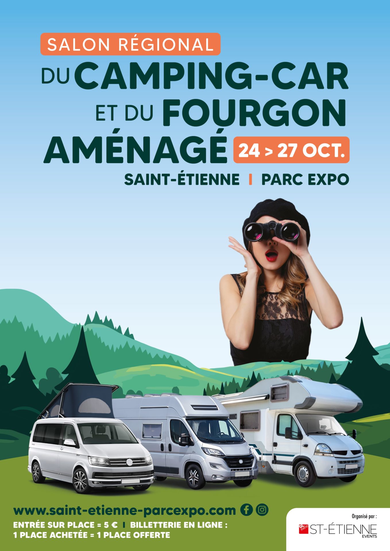SALON DU CAMPING-CAR ET DU FOURGON AMÉNAGÉ - Parc Expo | Saint-Etienne ...